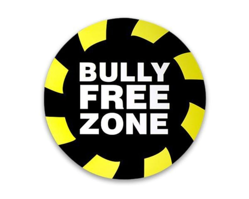 25 Bully Free Zone Paper Signs 25 Signs - Etsy