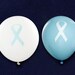 Light Blue Ribbon Balloons - Etsy