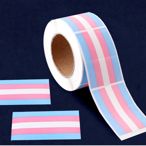Transgender Pride Flag Stickers - Etsy