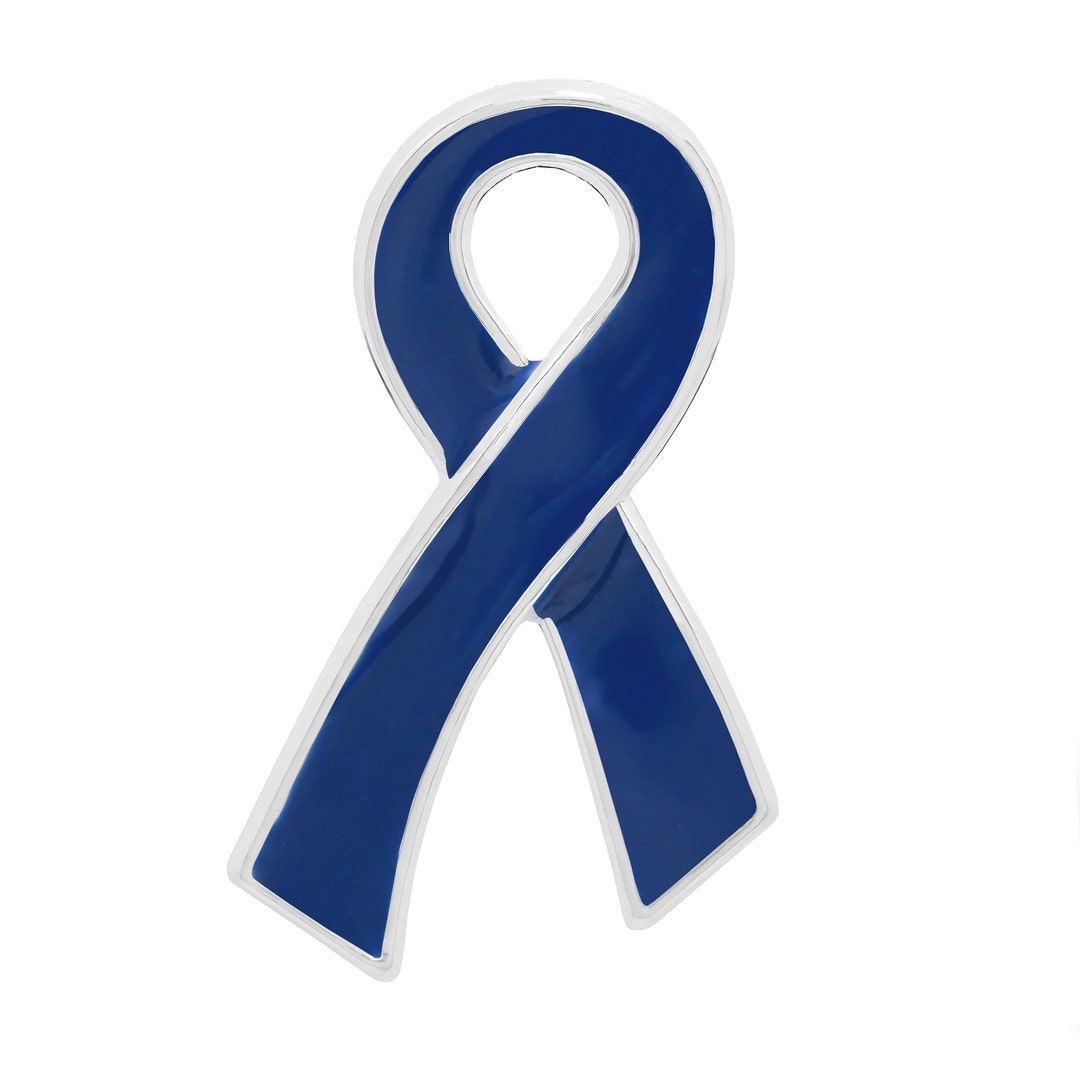 Colon Cancer Ribbon Pins for Awareness, Fundraising, Gift Giving Bulk ...