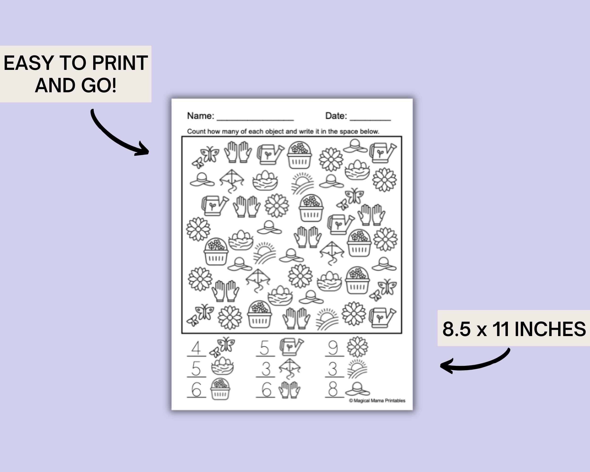 Search and Find Printable Activity Sheet | I Spy Game for Kids ...