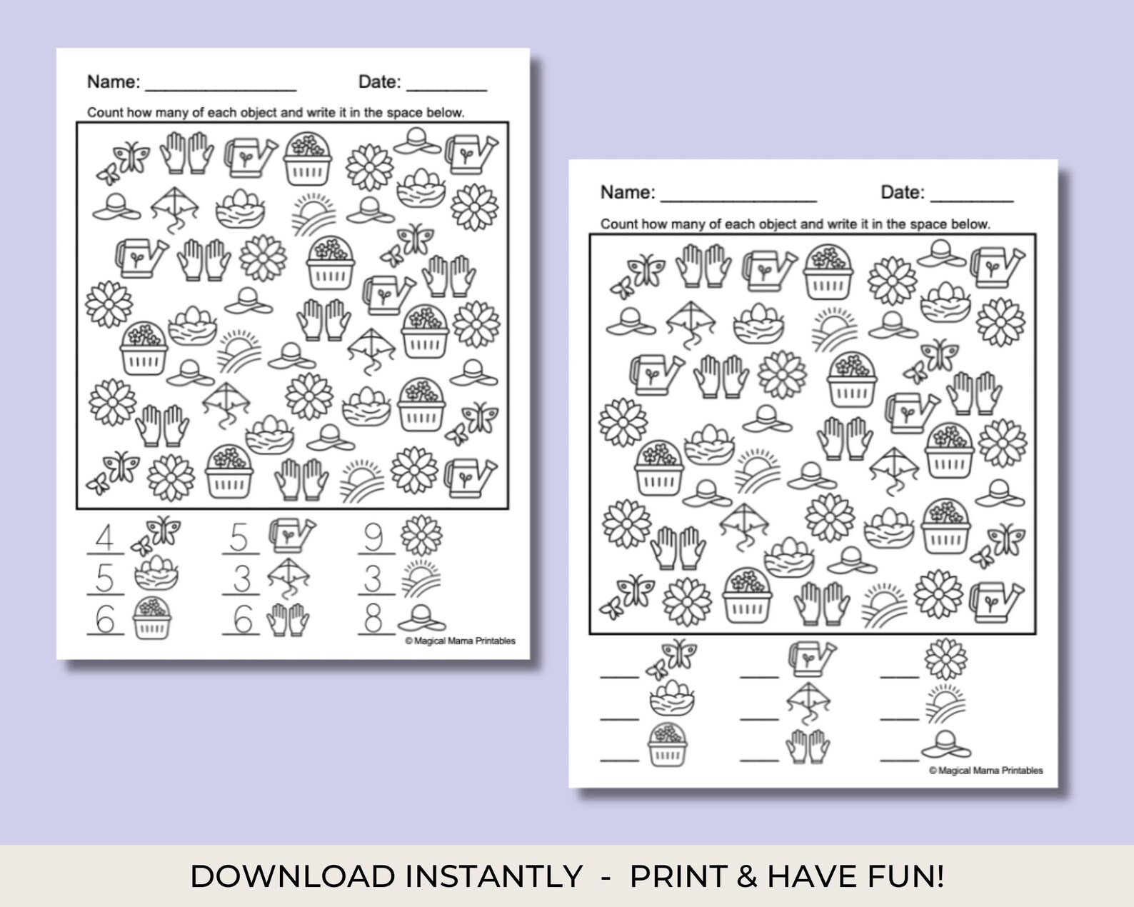 Search and Find Printable Activity Sheet | I Spy Game for Kids ...