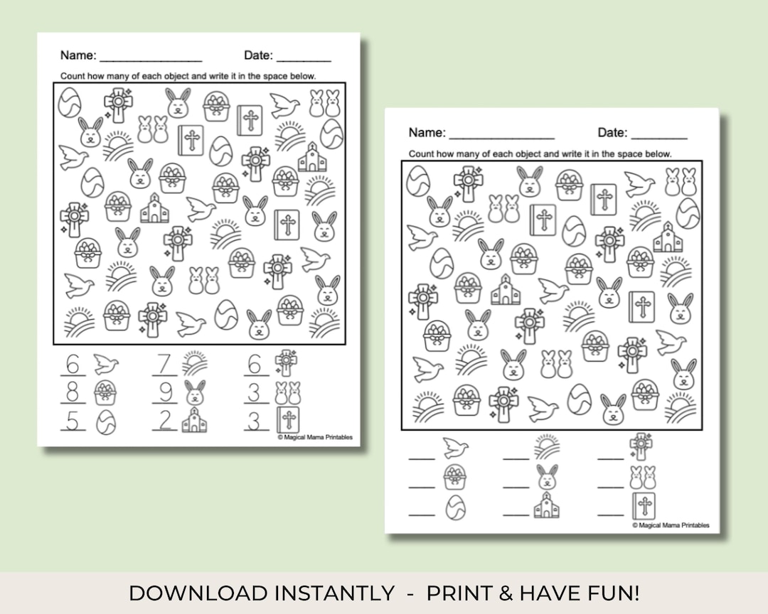 Search and Find Printable Activity Sheet | I Spy Game for Kids ...
