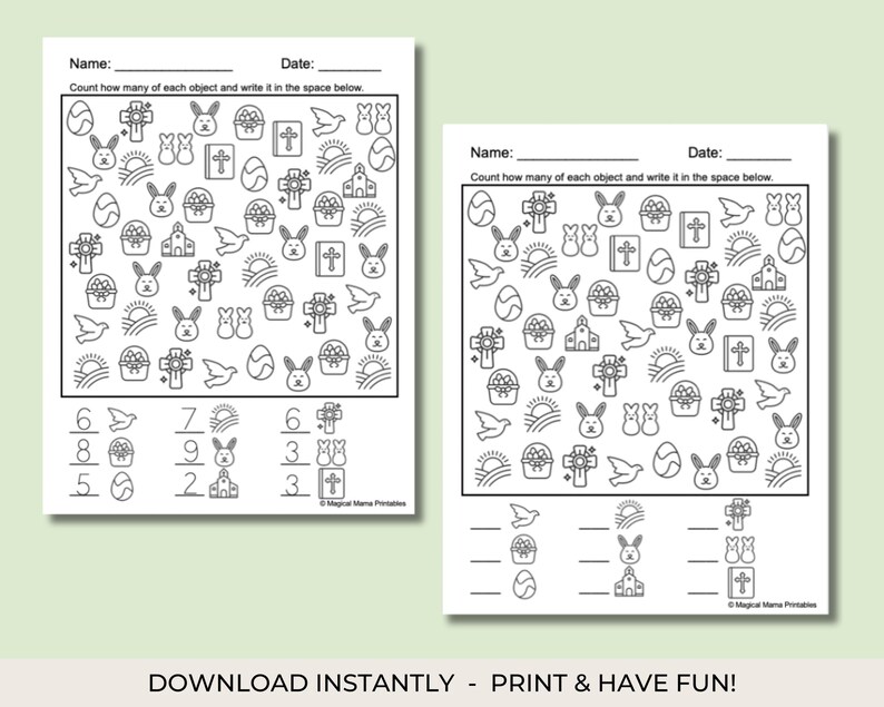 Search and Find Printable Activity Sheet | I Spy Game for Kids ...