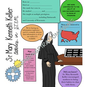Catholics in STEM Bundle Doodle Notes | Homeschool Resource | Catholic ...