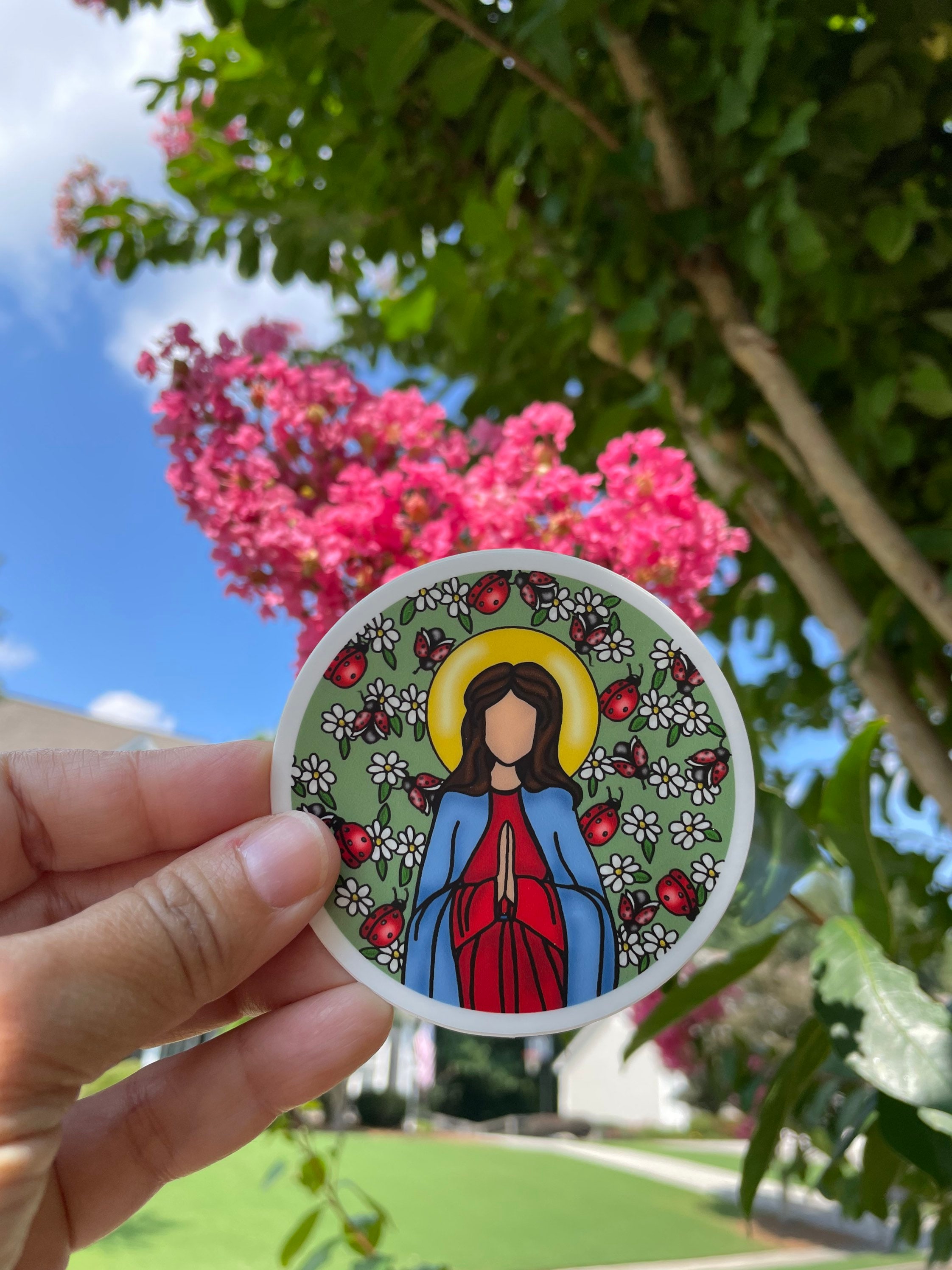 Our Lady and the Lady Bugs | Ladybug Lady| Easter Gift| First Communion ...