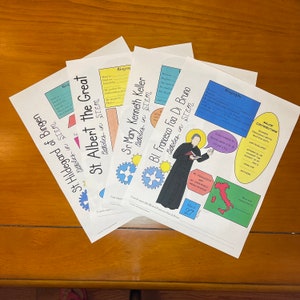 Catholics in STEM Bundle Doodle Notes | Homeschool Resource | Catholic ...