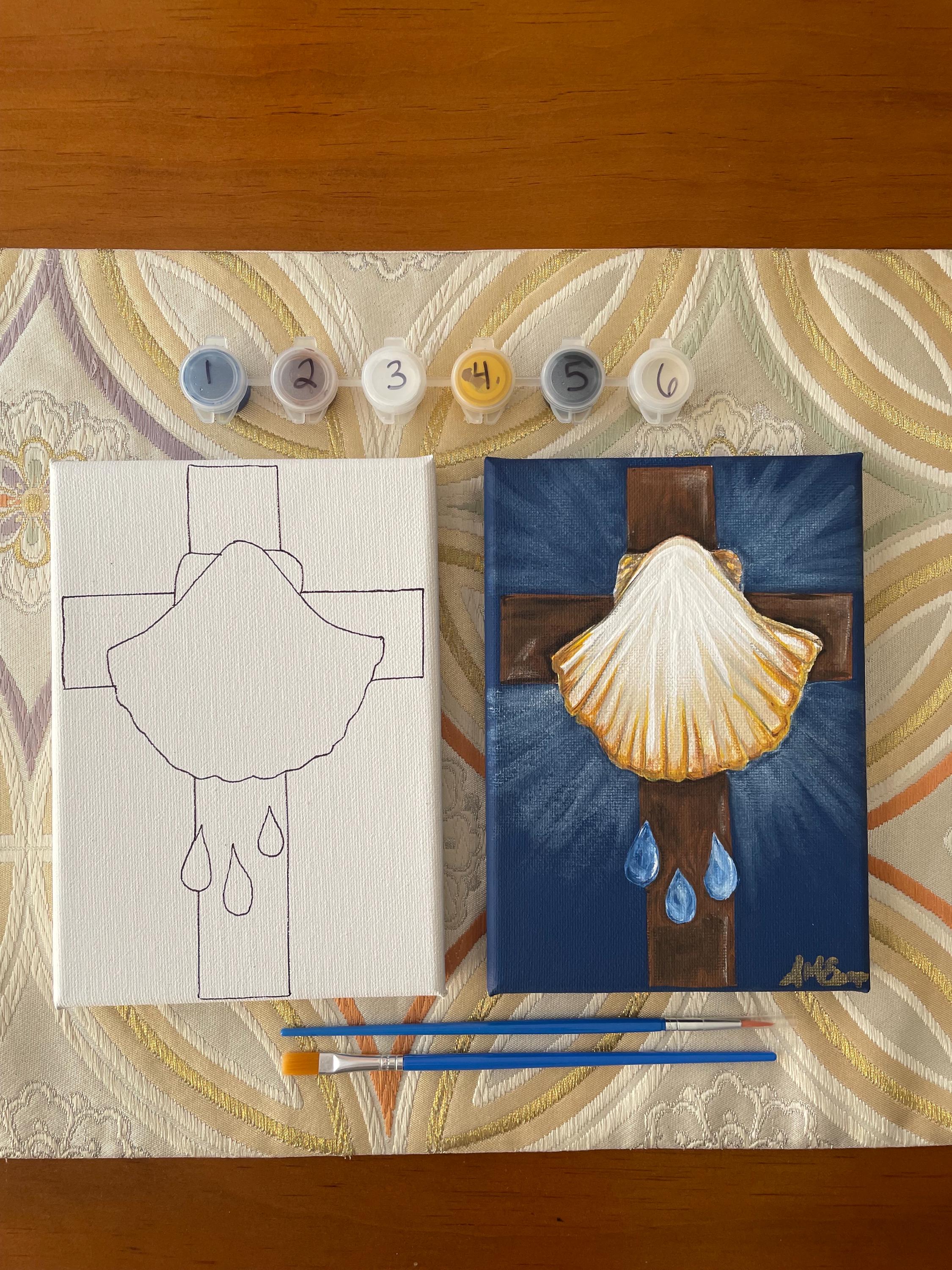 Catholic Paint Kit Set | Catholic Paint Night | Night of Reflection ...