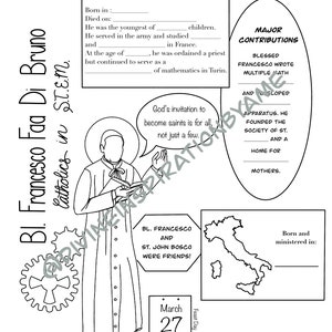 Catholics in STEM Bundle Doodle Notes | Homeschool Resource | Catholic ...