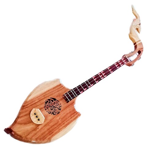 Isarn Acoustic Electric Phin 3 Strings Thai Lao Guitar - Etsy