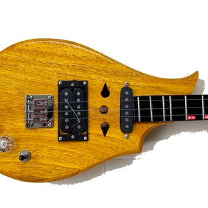 Isarn Acoustic Electric Phin 3 Strings, Thai Lao Guitar Musical ...