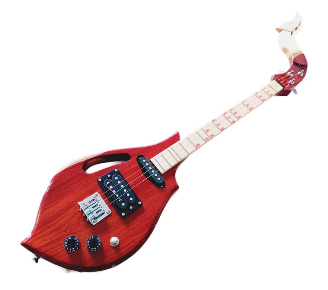 Isarn Electric Phin 3 Strings, Thai Lao Guitar Musical Instrument ...