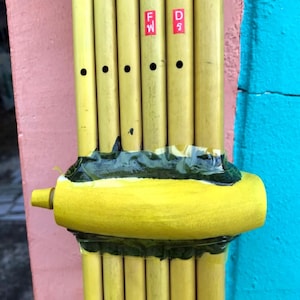 Display Khaen – Thai Lao Bamboo Mouth Organ Flute, Decorative Thai ...