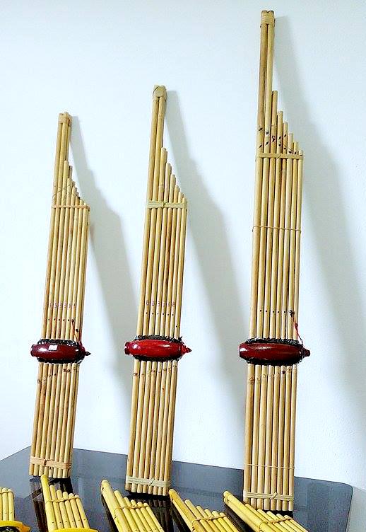 Am Key Premium Khaen Silver Reed Thai Flute Harmonica, Thai Lao Musical ...