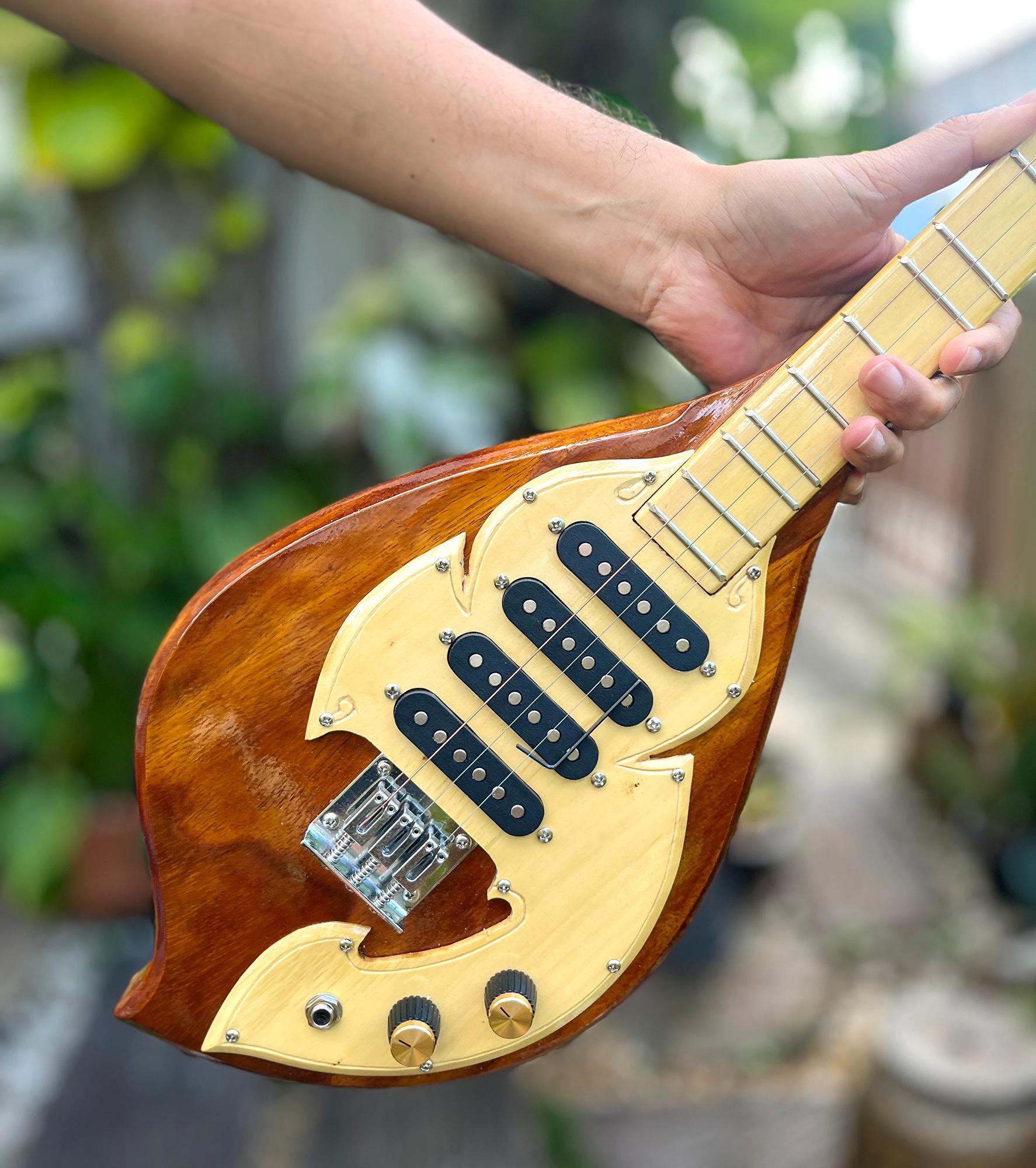 Thailand Stamp Guitar
