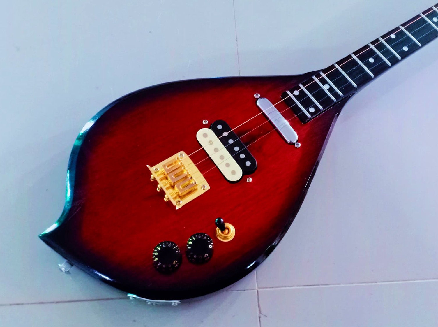 Isarn Electric Phin 3 Strings Thai Lao Guitar Musical - Etsy