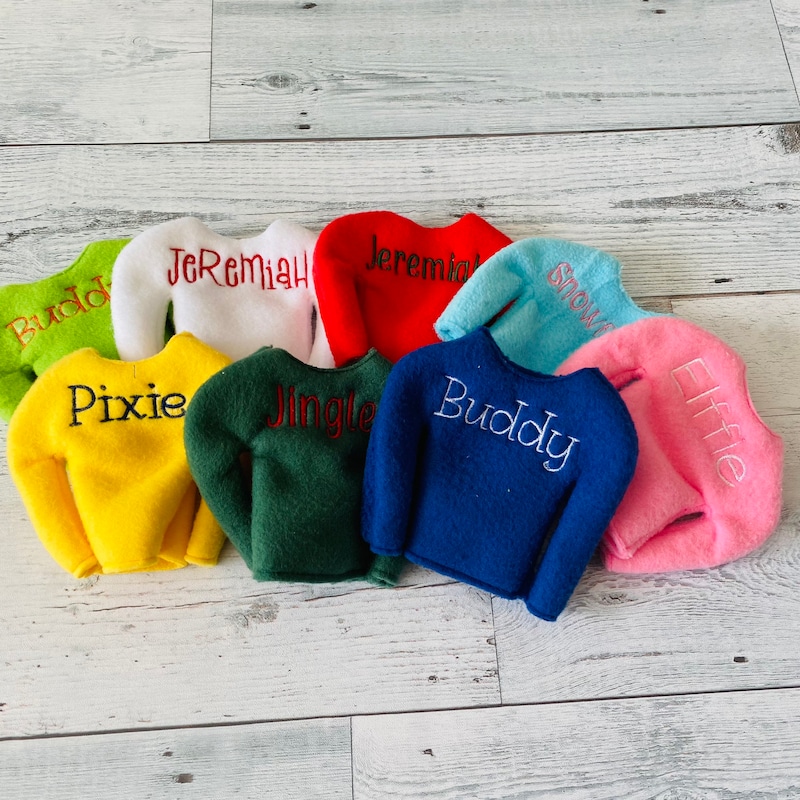 Elf Clothes Personalize - Etsy