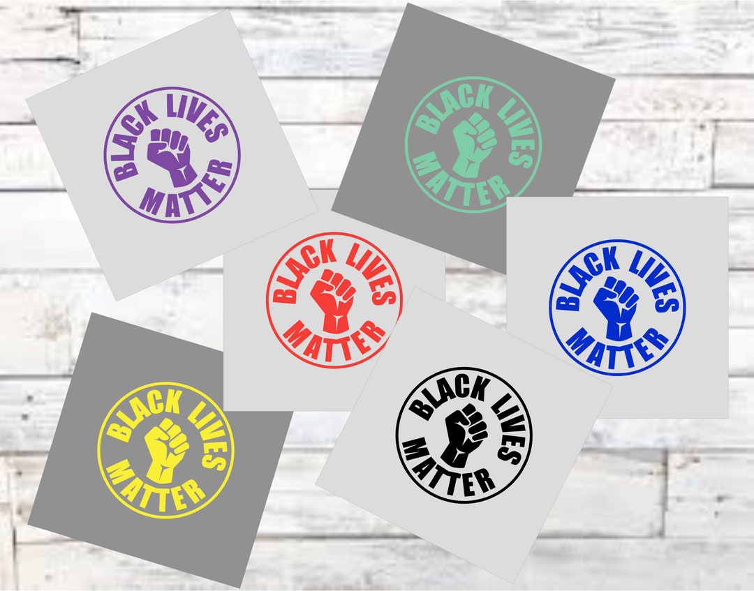 Black Lives Matter Decal/ BLM Decal/blm/ Black Lives Matter - Etsy