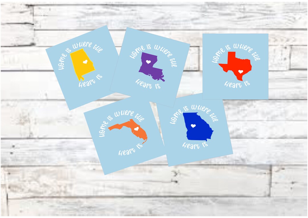 State Love/state Home Decal | Car Decal | Home State Love Decal | State ...
