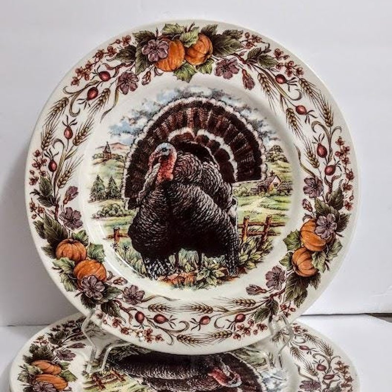 Turkey Plates - Etsy