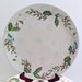 One Plate Tracy Porter Embossed Snowflakes CHRISTMAS HOLLY Berries ...