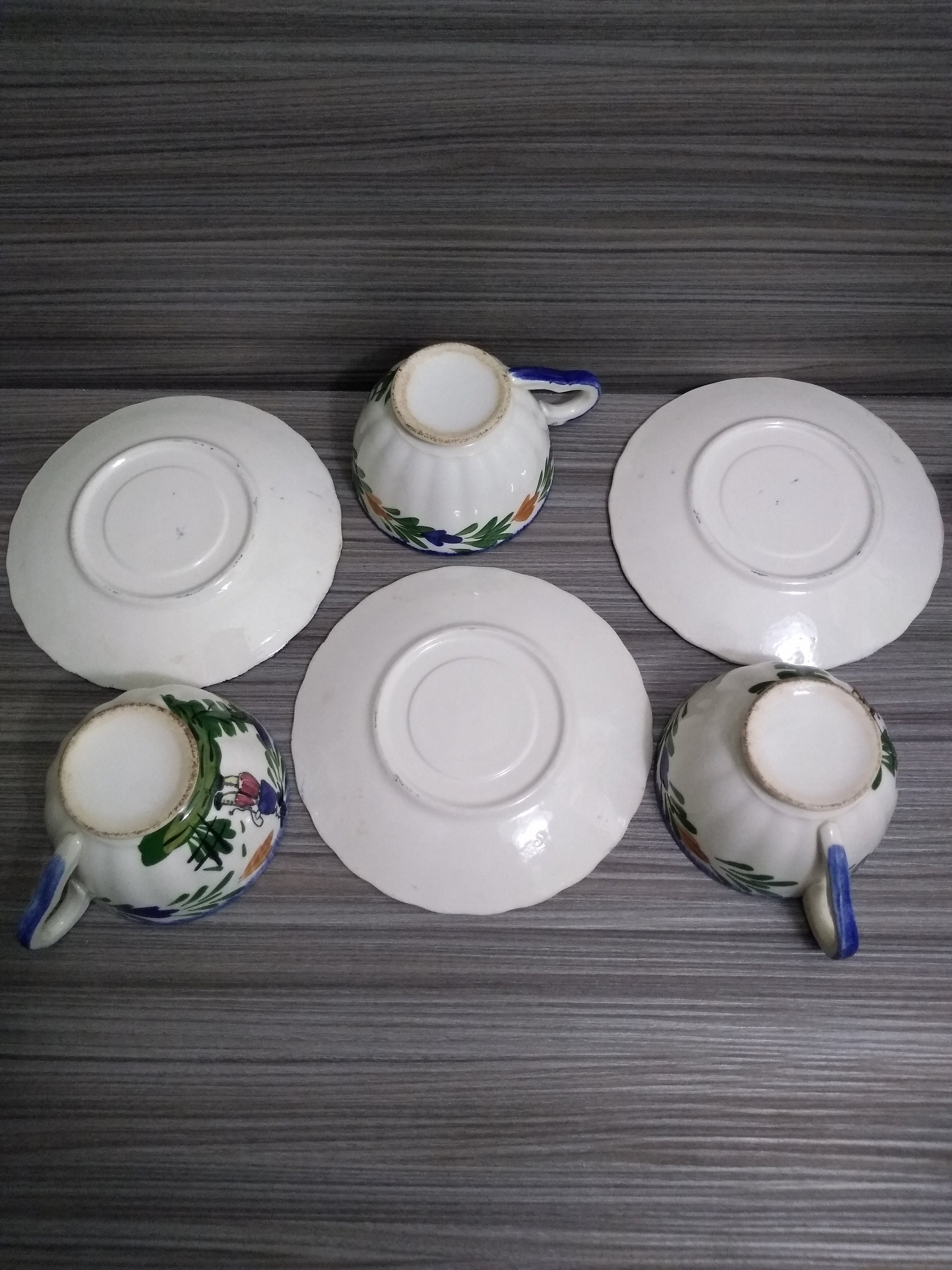 Rare Vintage Blue Ridge Hand Painted Underglaze Southern - Etsy