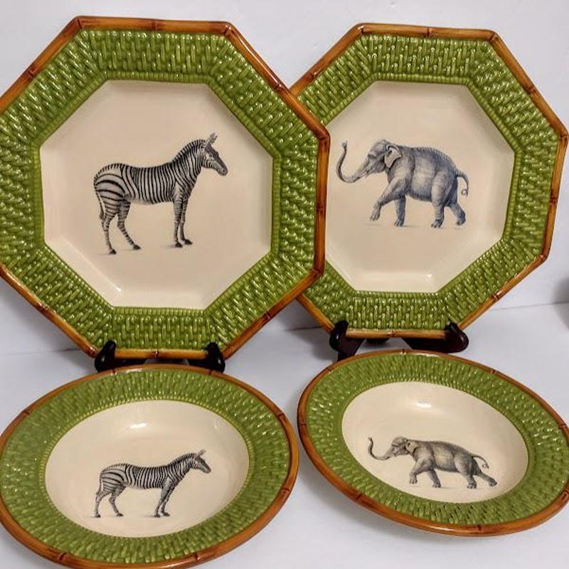 Elephant Plate - Etsy
