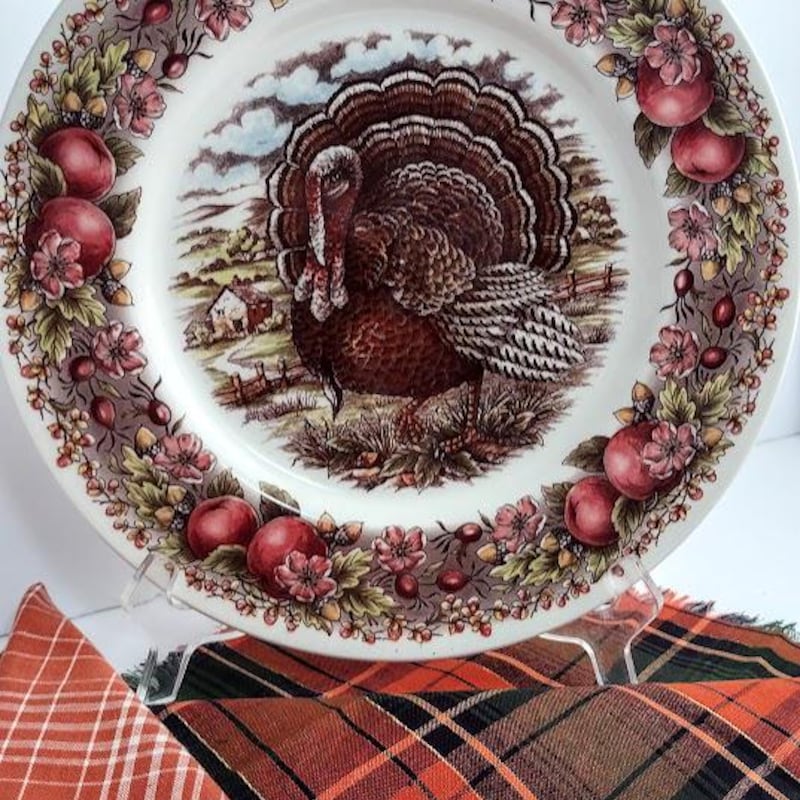 Royal Stafford Turkey Dinner Plates - Etsy