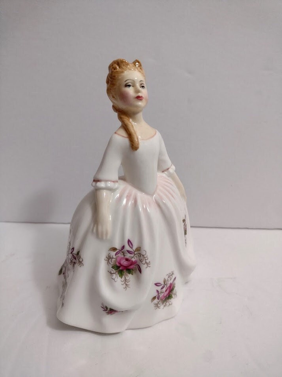 ROYAL DOULTON Peggy Davies 1992 Hand Painted Lion Crown England ...
