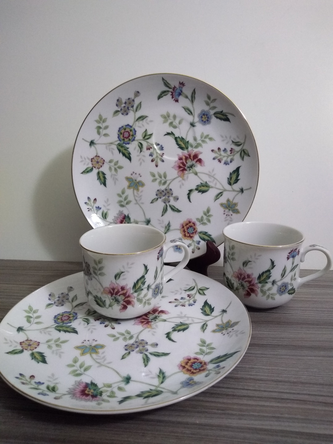 Andrea Sadek Tea Coffee Cup Saucer Dessert Breakfast Plate Set Set or ...