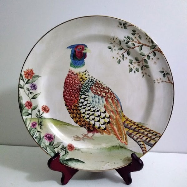 Pheasant Dinner Plates - Etsy