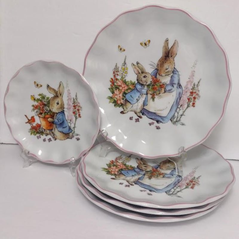 Rabbit Plate - Etsy