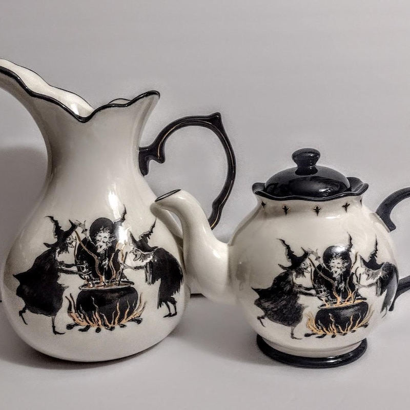 Raven Tea Set - Etsy