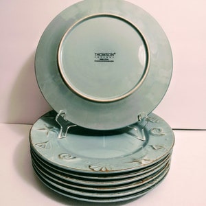 One Plate Thompson Pottery Ocean Sea World Marine Life SEASHELLS ...