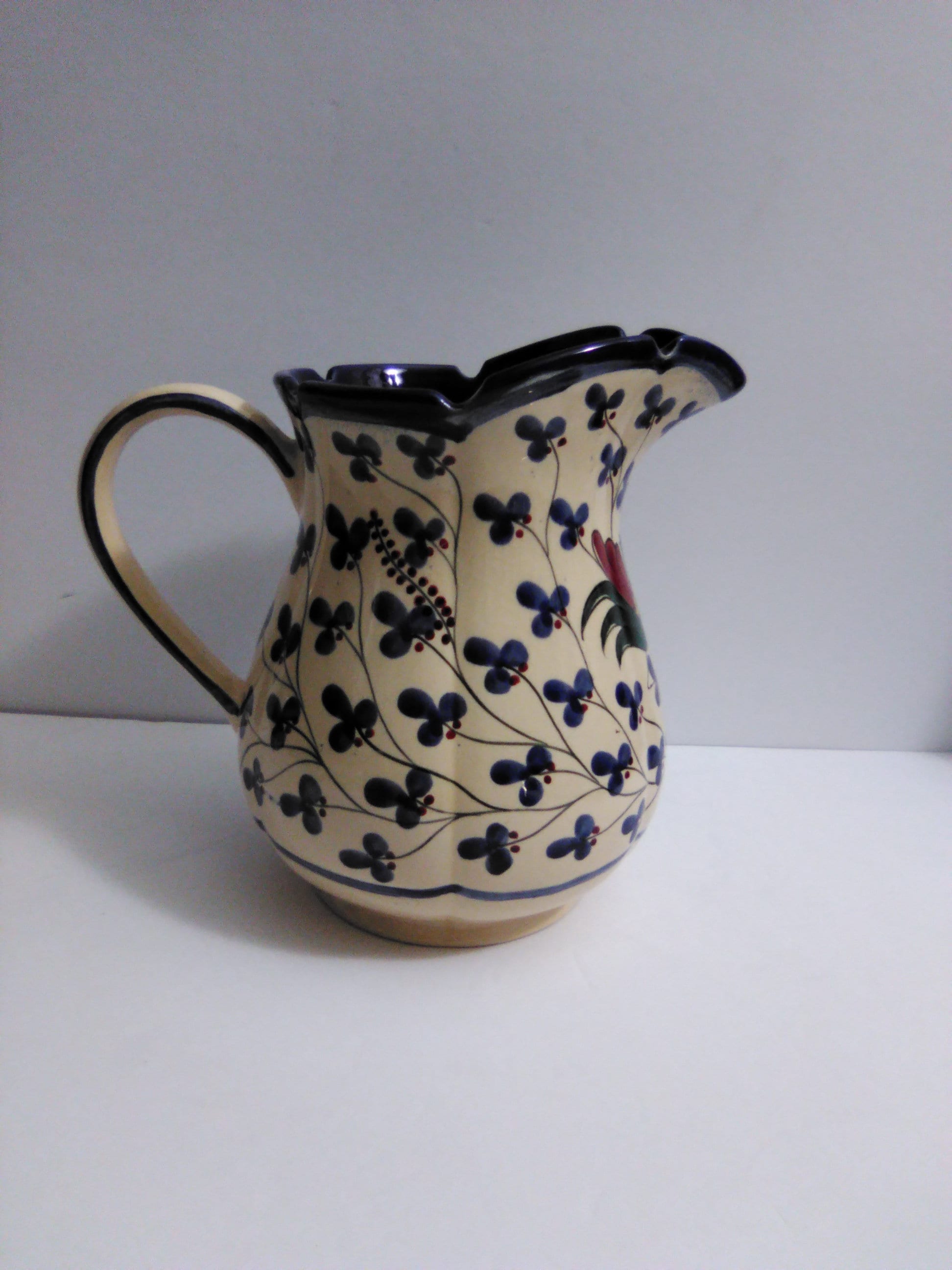 EXTREMELY RARE Mid-century Eduardo Vega Ecuador Signed BIRDS Ceramic ...