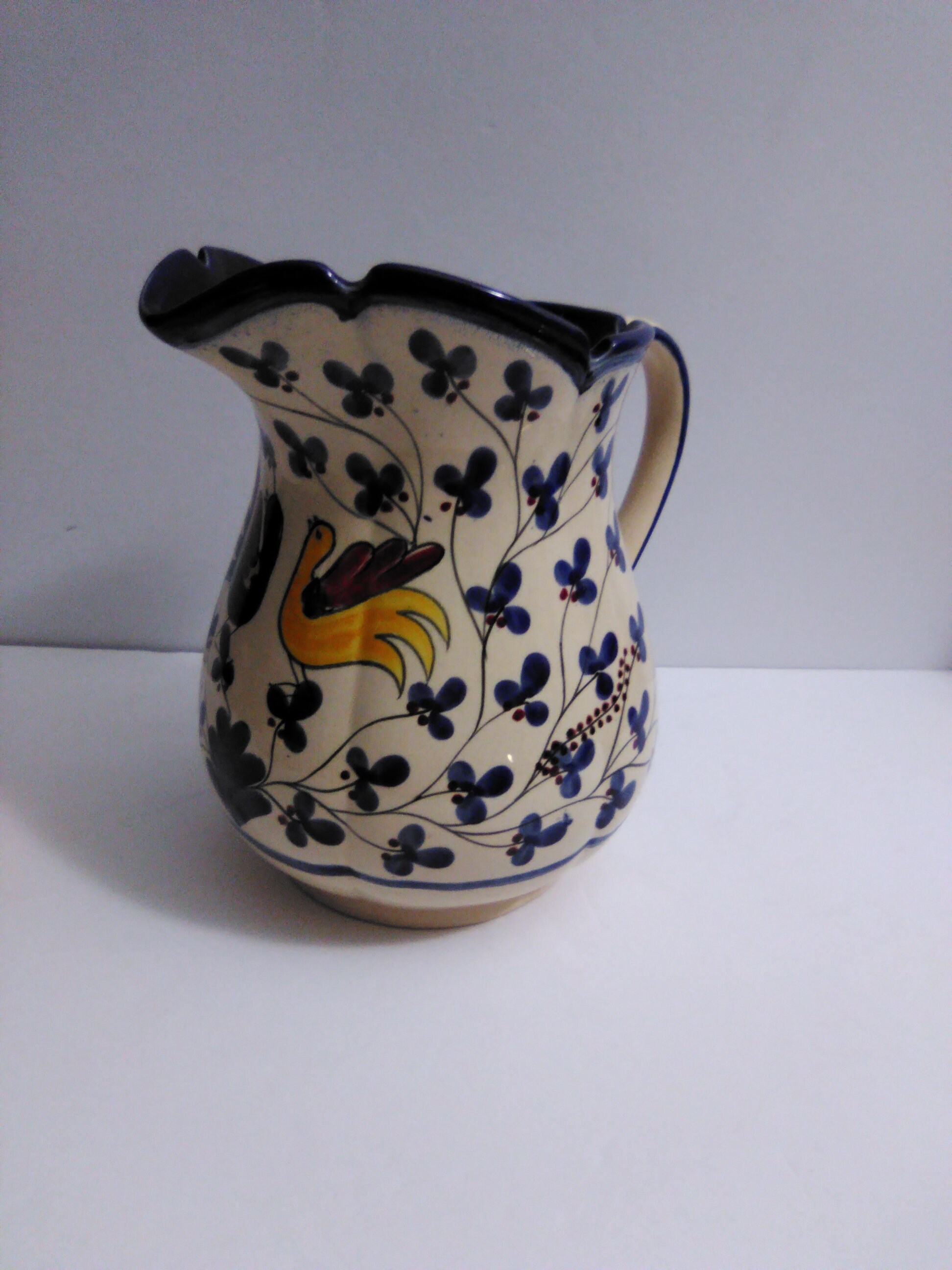 EXTREMELY RARE Mid-century Eduardo Vega Ecuador Signed BIRDS Ceramic ...
