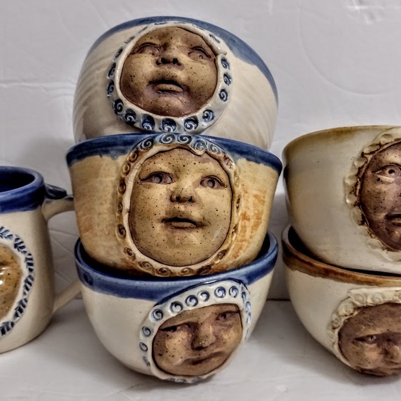 Face Jugs Pottery - Etsy