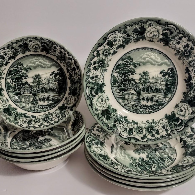 Victorian Dinnerware Set - Etsy