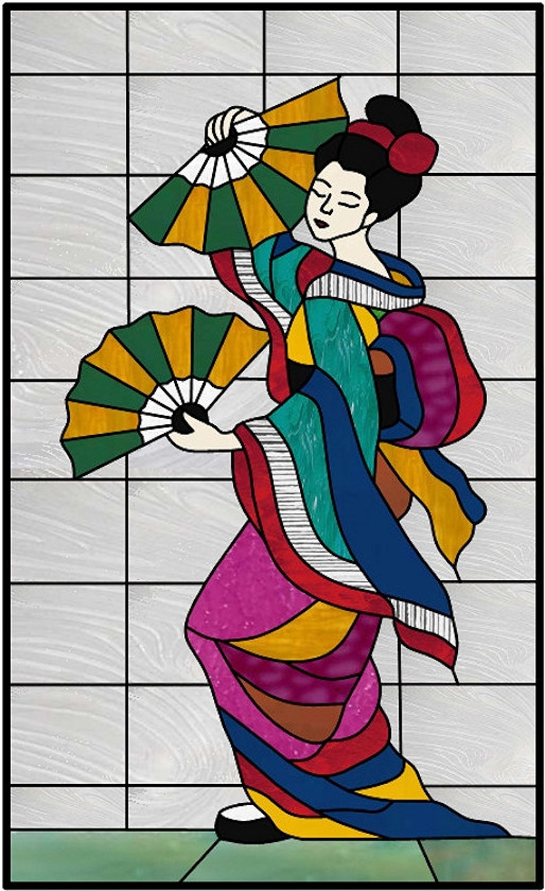 Geisha Fan Dance - Etsy