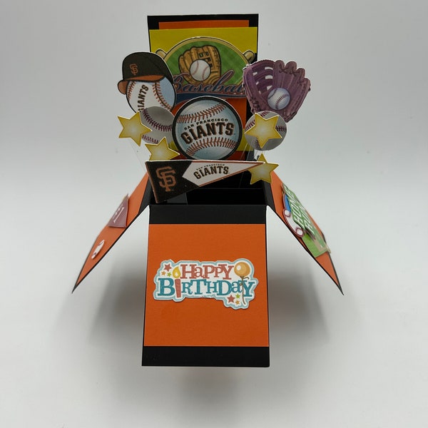 Football Pop up Card Svg - Etsy