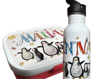 Penguin Lunch Box - Etsy UK