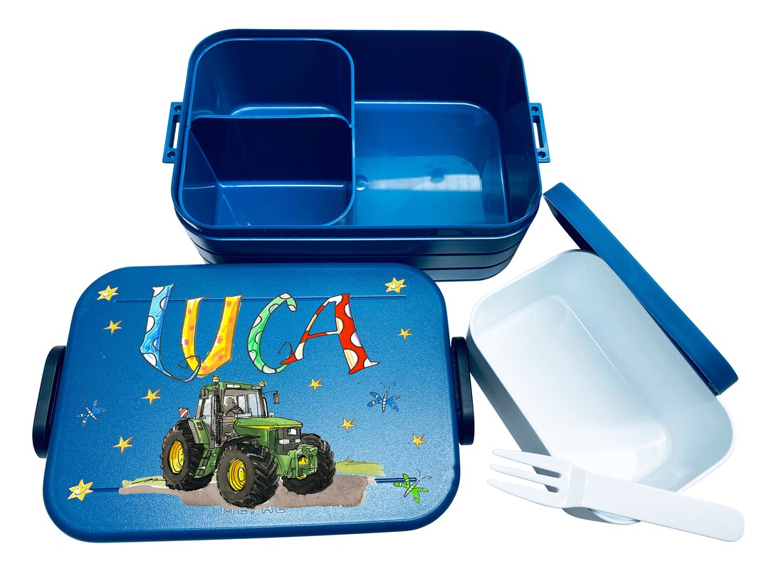 Mermaid Lunchbox MEPAL2, Mermaid Children's Lunch Box With Name, Gift ...