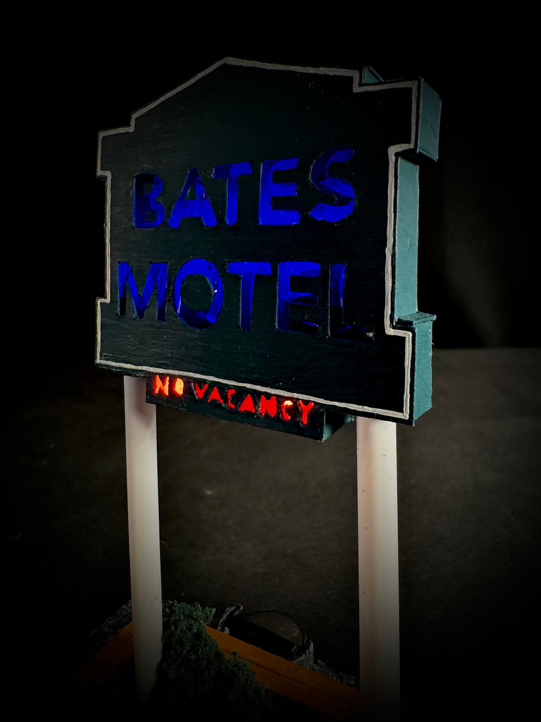 Miniature Bates Motel Sign - Etsy