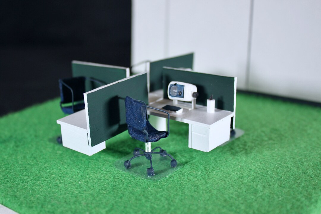 Miniature Severance Office - Etsy