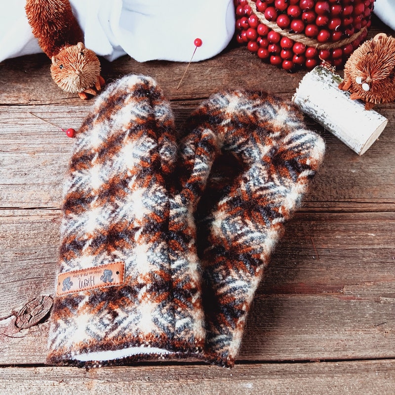 Mens Wool Mittens - Etsy