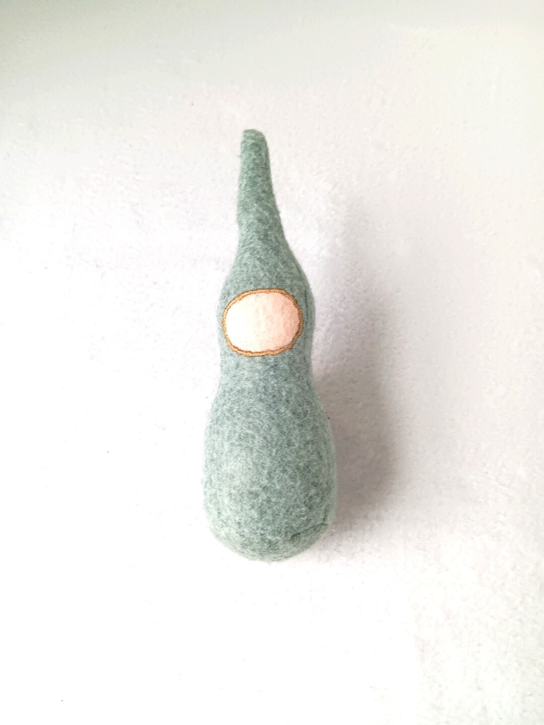 Blue Easter Basket Filler Wool Gnome Doll Pocket Lovey Woodland Stuffer ...