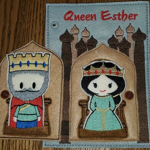 Queen Esther's Quiet Book Page (basic) - Etsy
