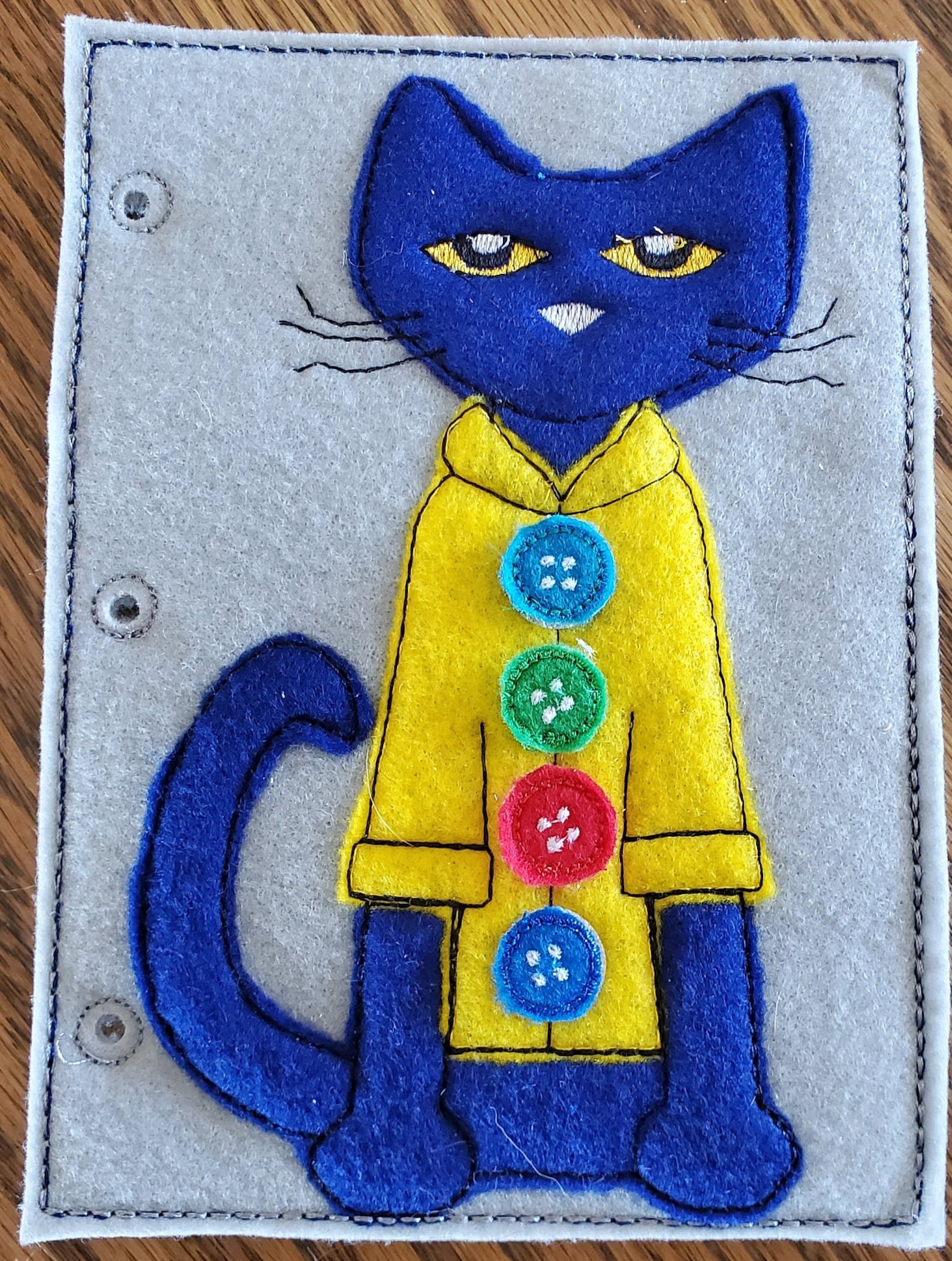 Cat Quiet Book Page basic - Etsy