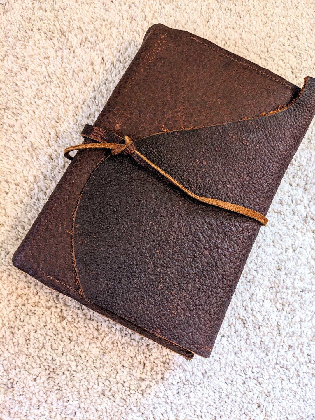 Genuine Leather Bible Cover Wrap Bible Cover Includes Bible - Etsy