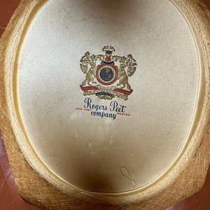 Vintage Antique 1910s 1920s Rogers Peet Company Straw Boater Hat ...